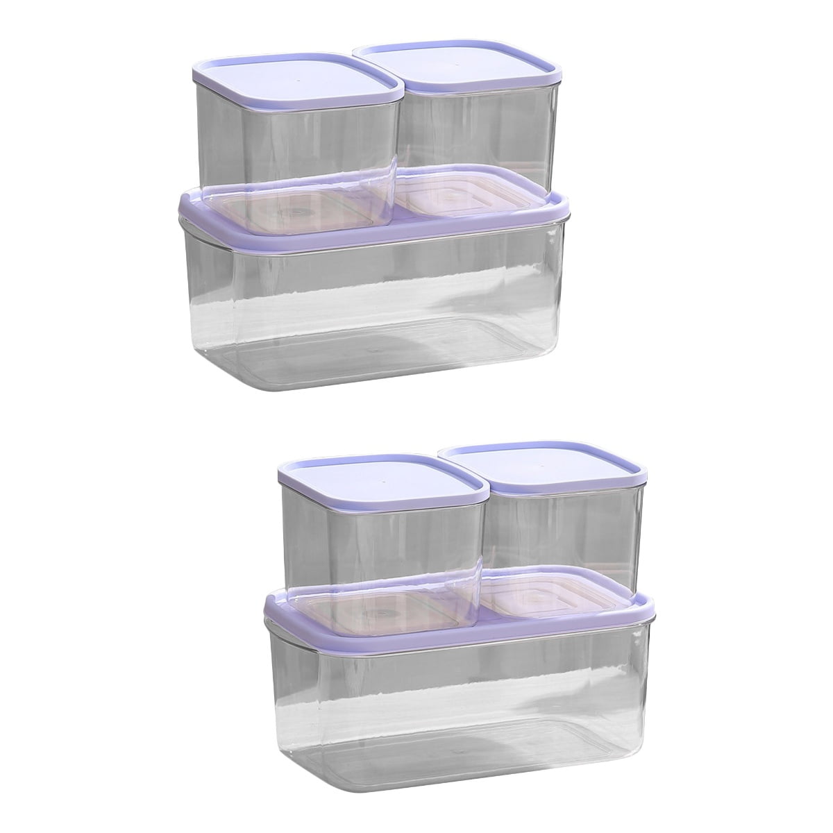 2 Sets Refrigerator Kitchen Containers with Lid Chillpod Vegetable ...