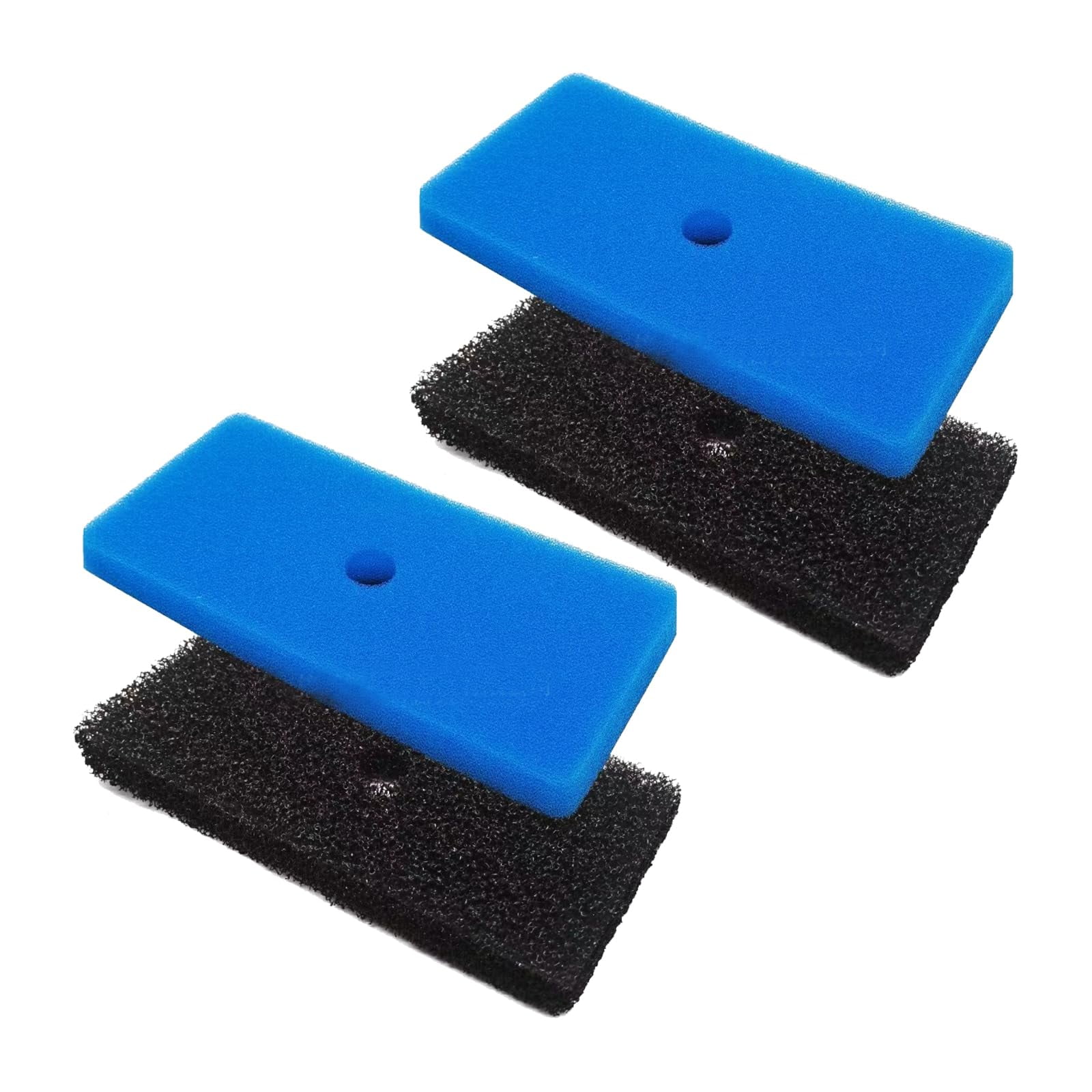 2 Sets Replacement Pond HMF23 Filter Pads for Ponds - Coarse and Fine ...
