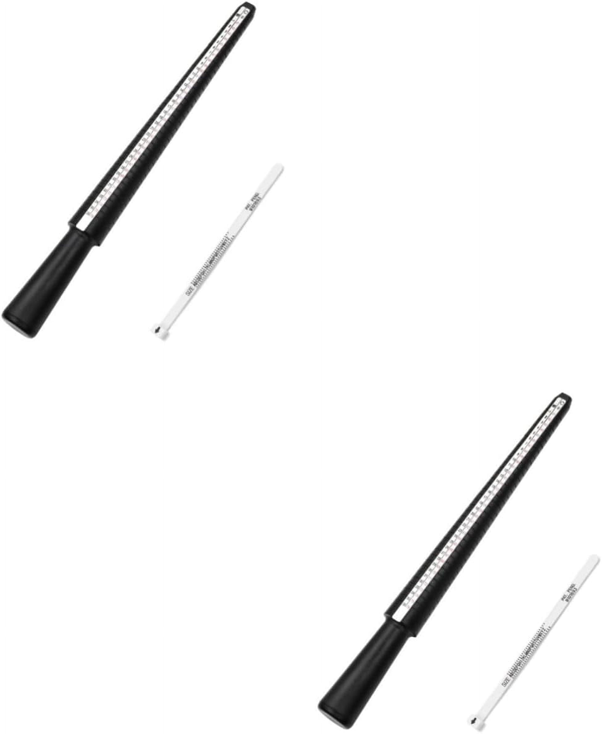 2 Sets Ring Measurement Finger Measuring Gauge Finger Sizer Measuring ...