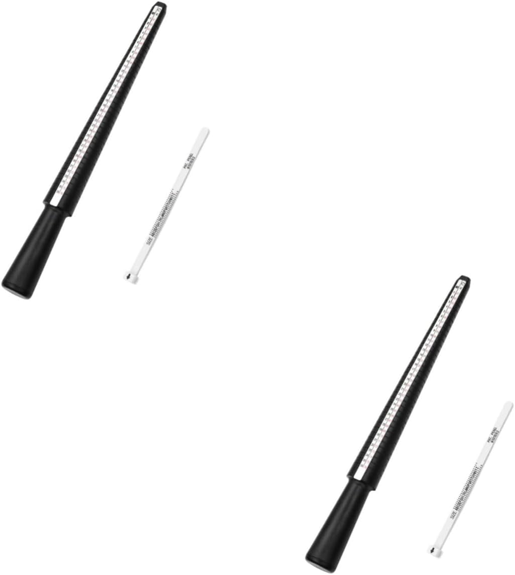 2 Sets Ring Measurement Finger Ring Sizer Ring Sizer Measuring Tool How ...