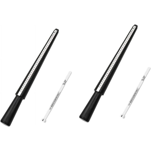 2 Sets Ring Measurement Rings Finger Sizing Gauge Finger Measuring ...