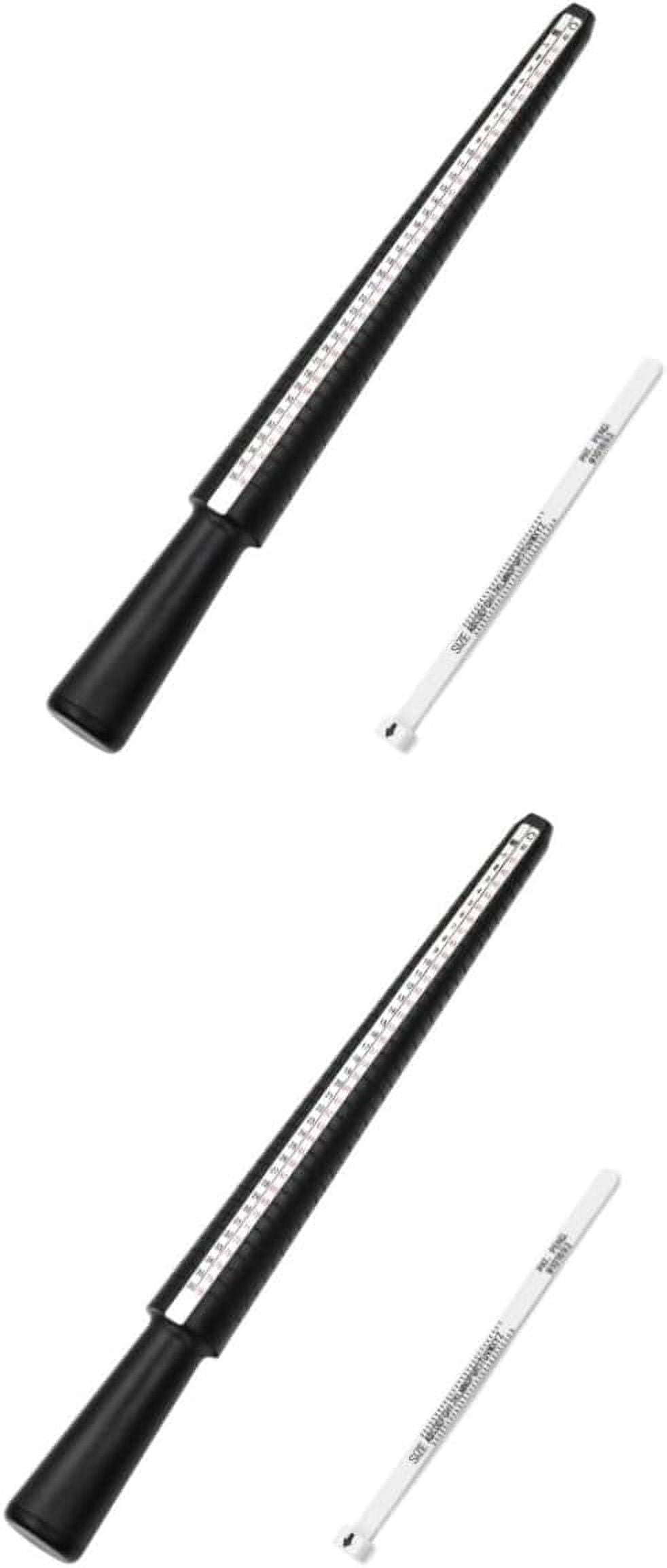 2 Sets Ring Measurement Tool Jeweler Sizer Mandrel Finger Sizer ...