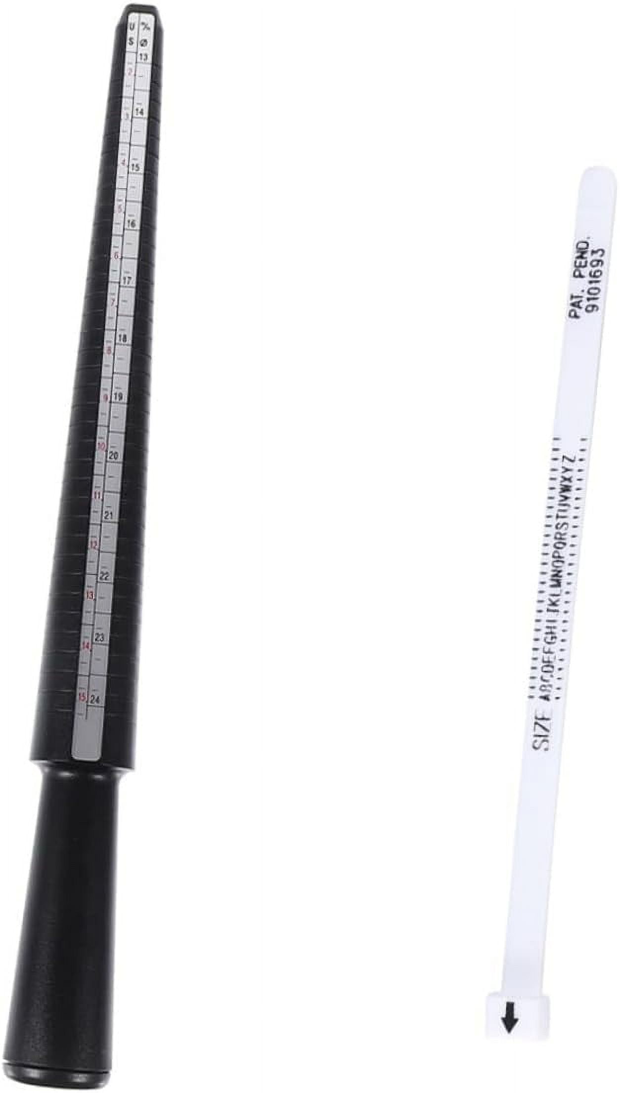 2 Sets Ring Measurement Ring Tool Pro Tools Plastic Jewels Ring ...