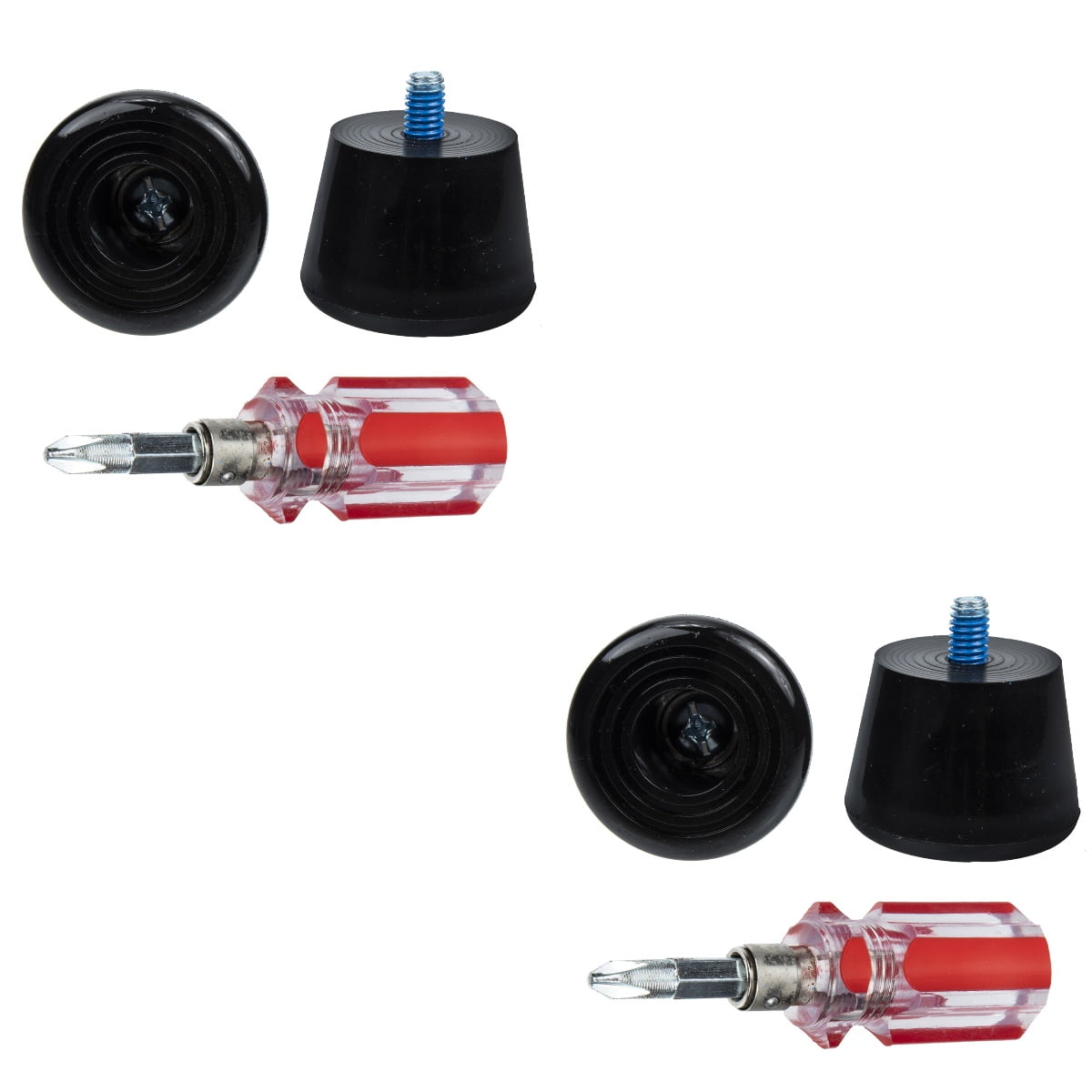 2 Sets Roller Skates Skate Brakes Roller Skate Stoppers 4.5x4.5cm Black ...