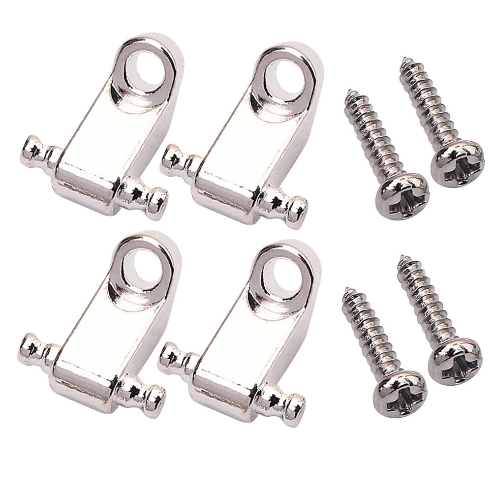 2 Sets Roller Style String Retainers Tree for Electric Guitar Mounting ...