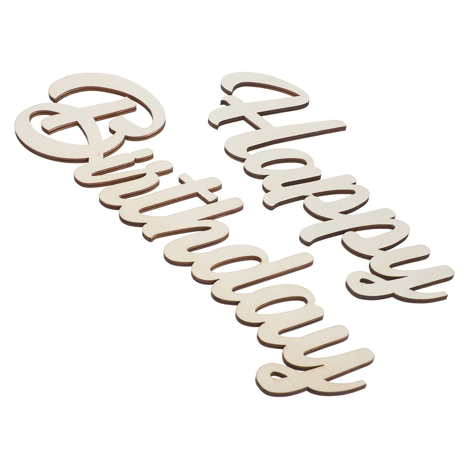 Raindrops Wooden Happy Birthday Sign Simple Design Kids Photography ...