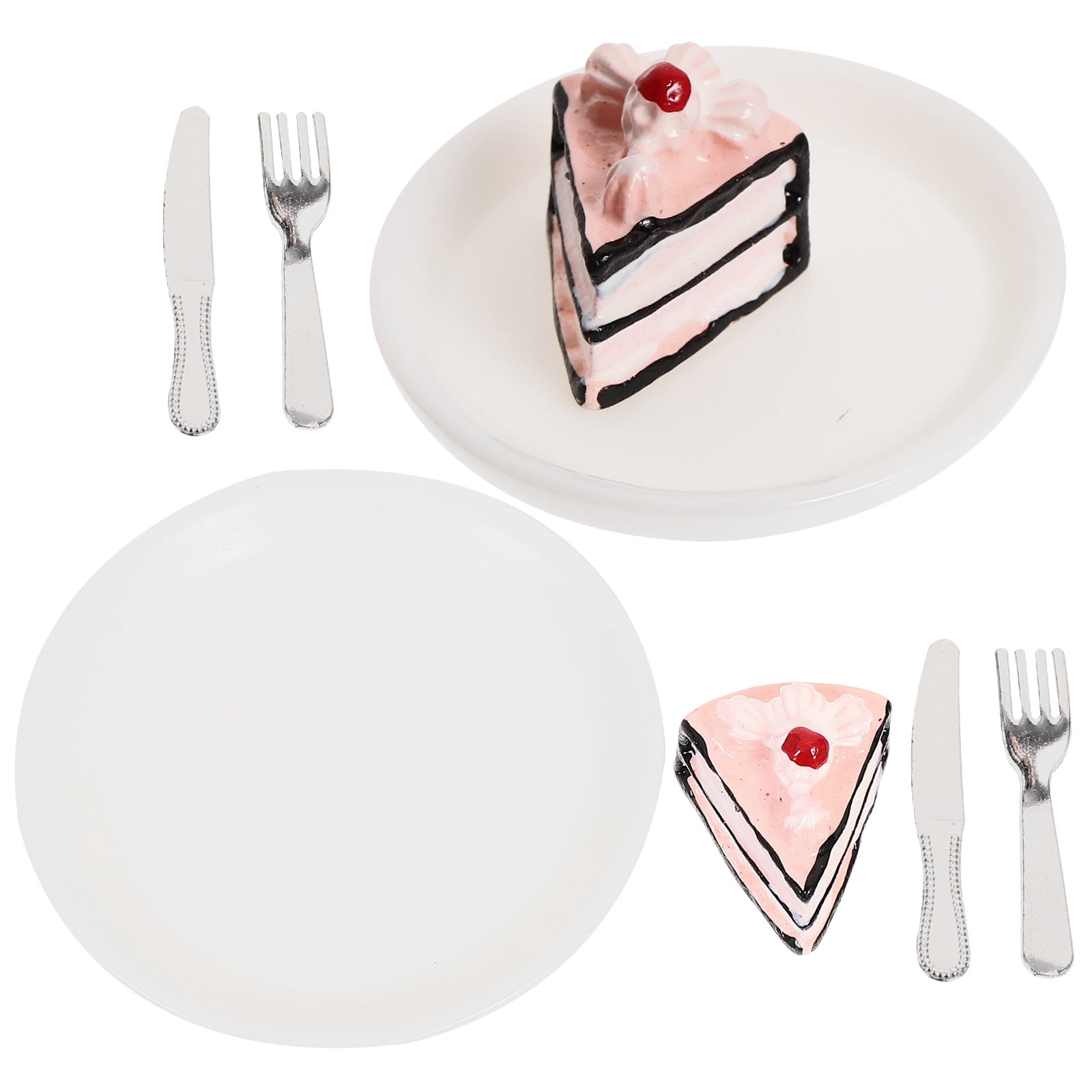 Raindrops Miniature Dessert Cake Models for Decoration Multi Color ...