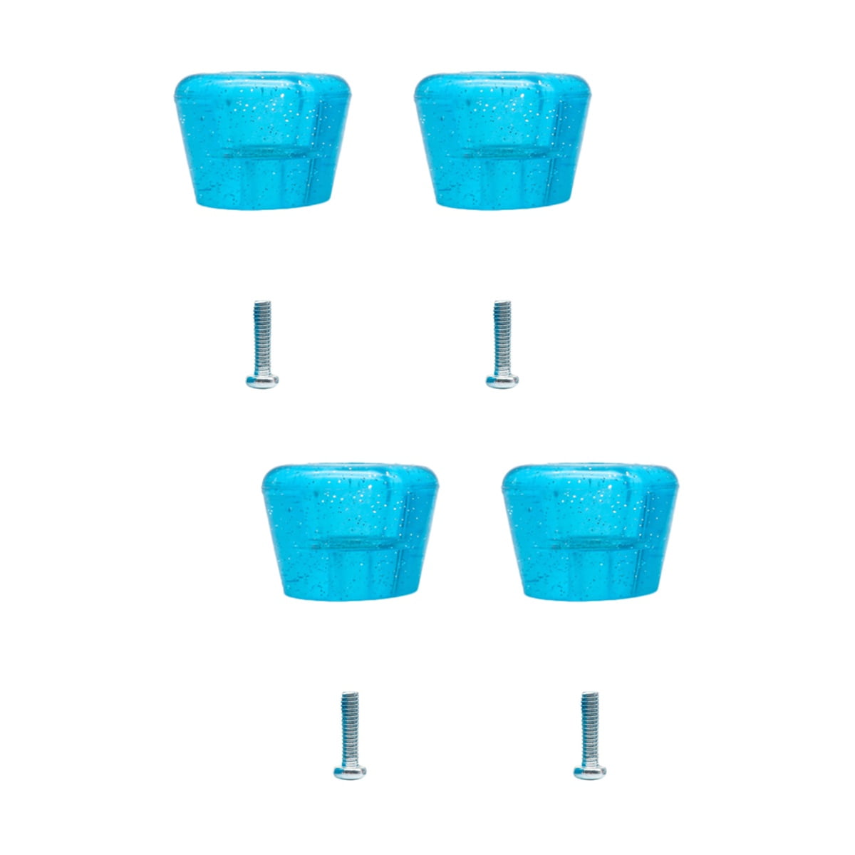 2 Sets Skate Brake Head Skates Replacement Roller Stoppers Clear Toe ...