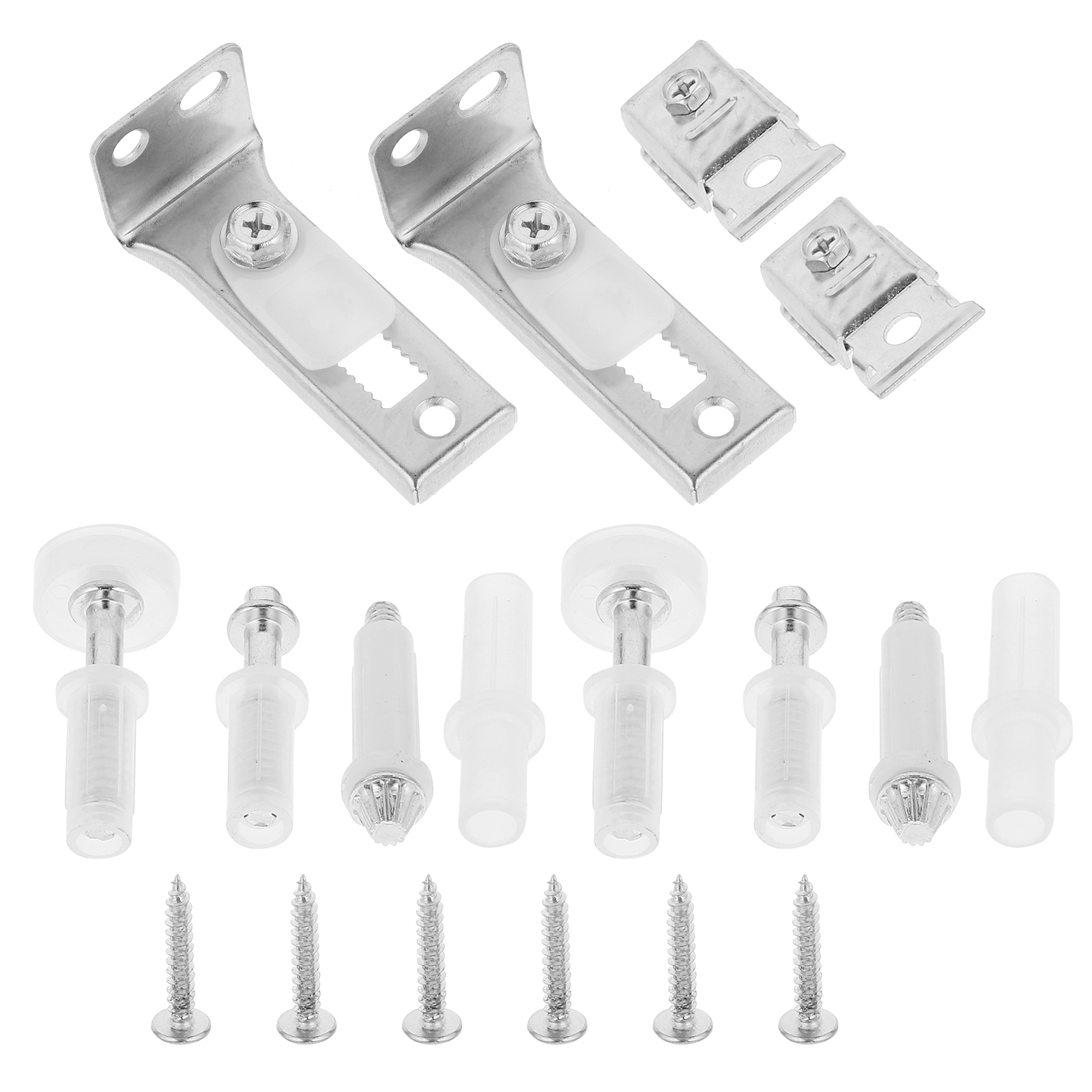 2 Sets Sliding Door Bi-fold Pulley Guide Rail Slide Track Folding ...
