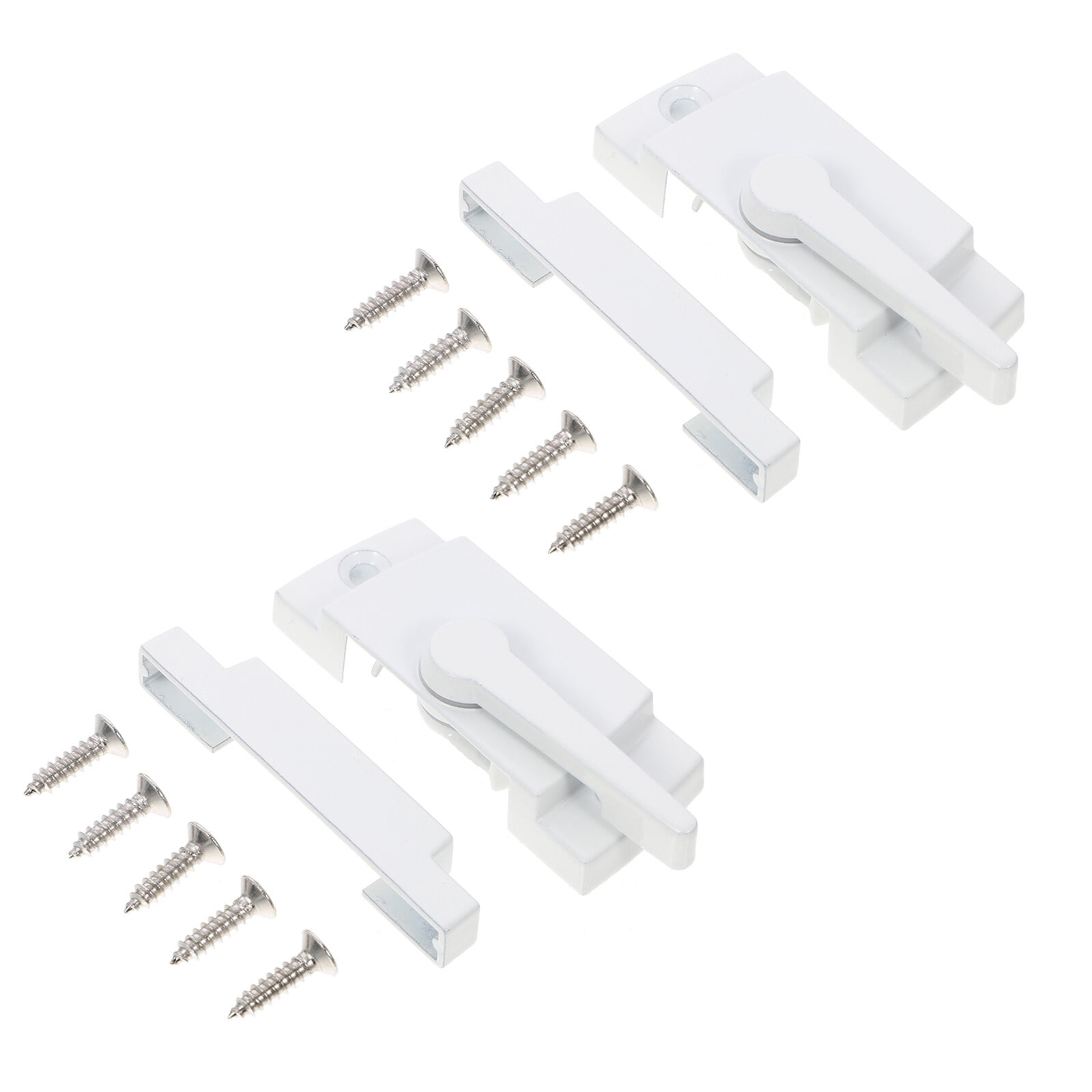 2 Sets Sliding Window Sash Locks Zinc Alloy Cam Sash Locks Hung Window ...