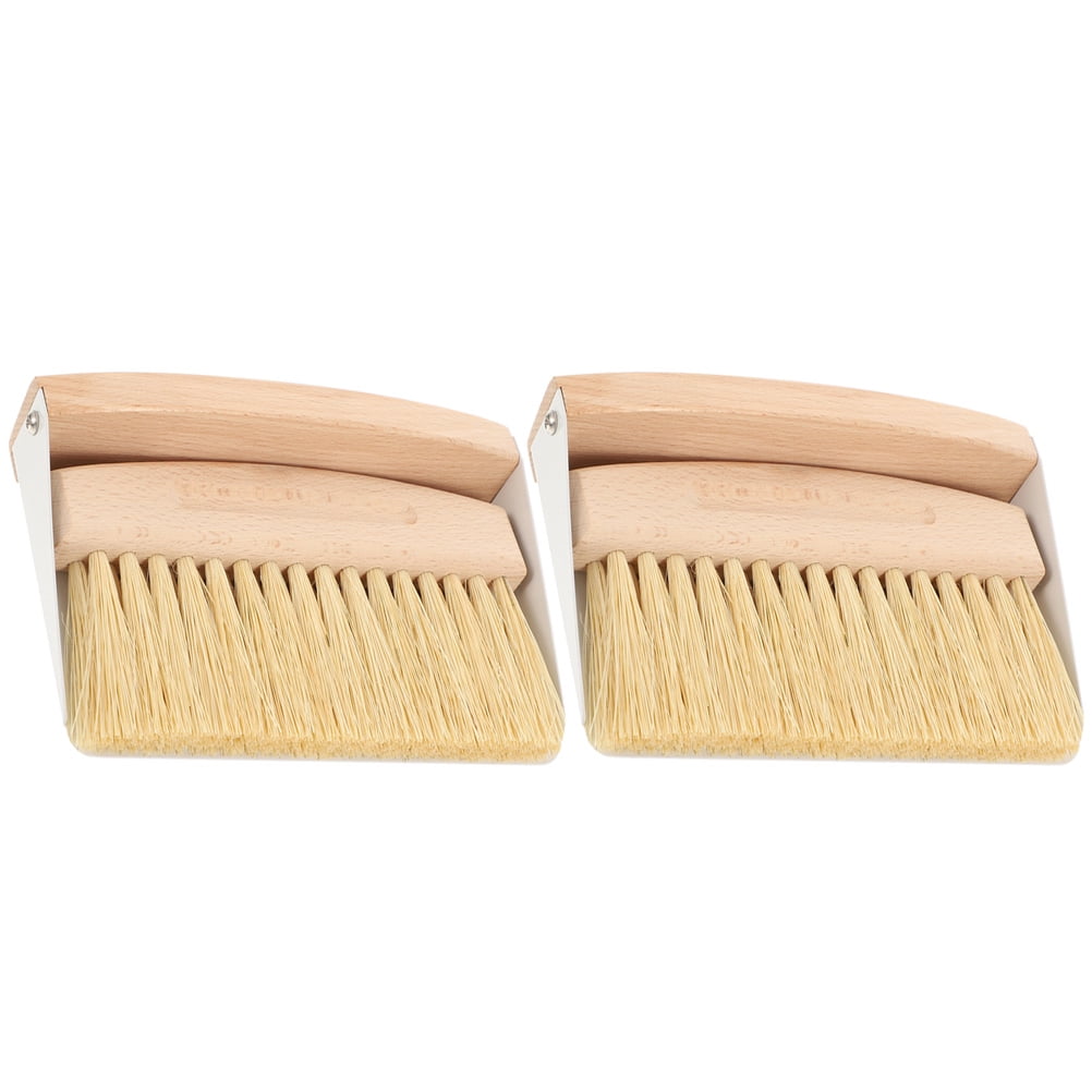 ifundom Khaki Desktop Brush and Dustpan Set for Keyboard Cleaning and ...