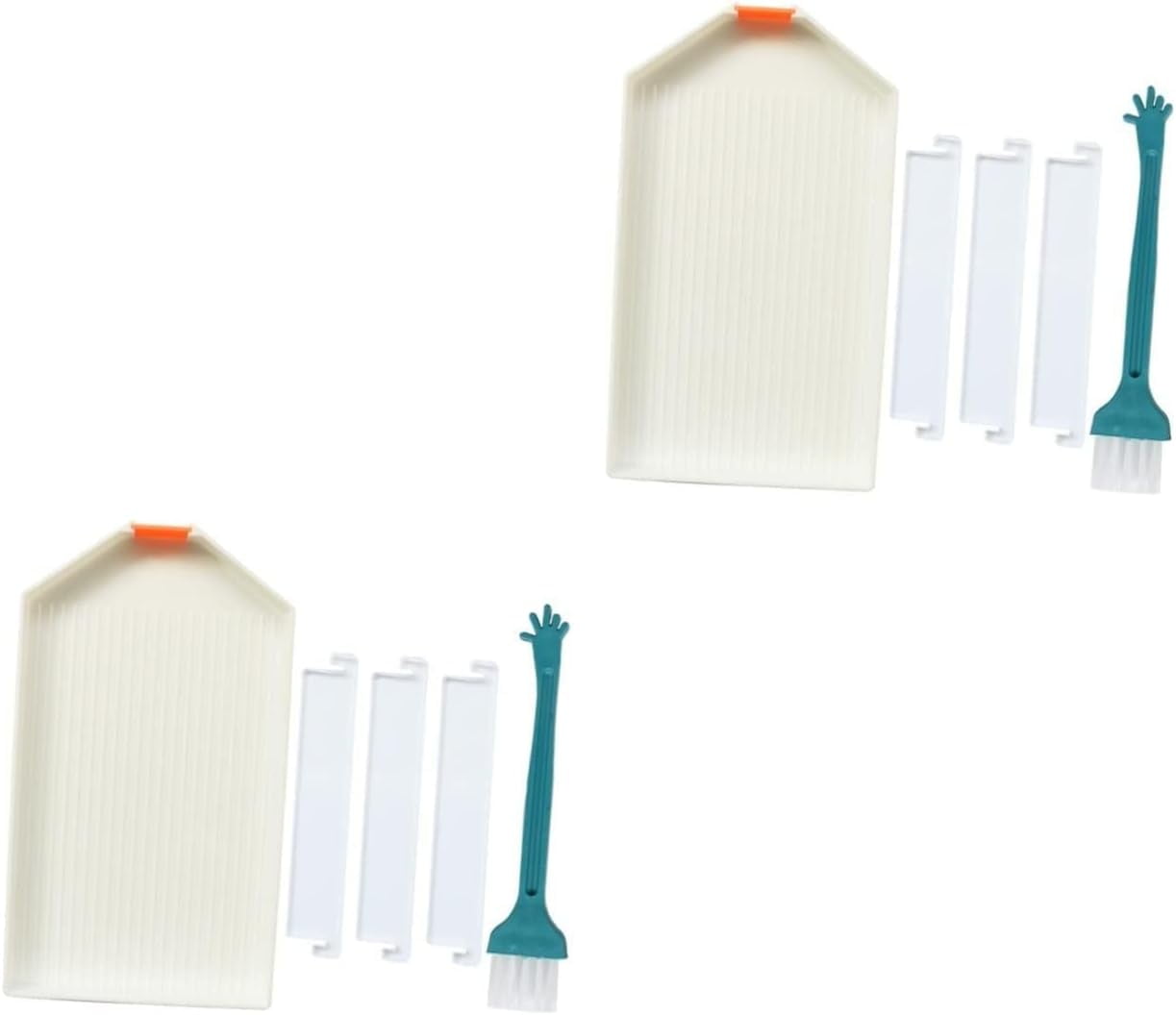 2 Sets with Sorting Nail Tools Tray Cross Tool Drawing for Supplies ...