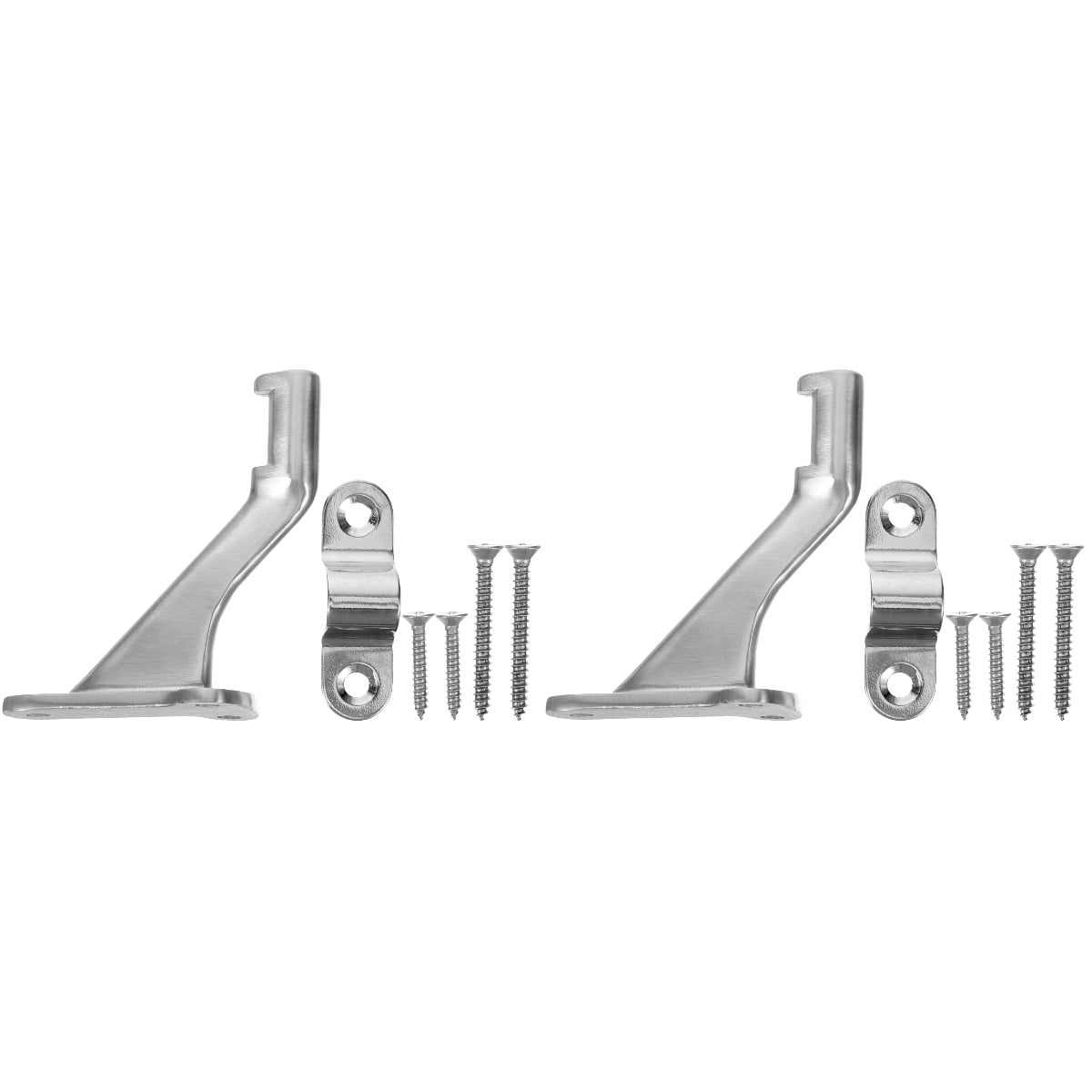 2 Sets Stair Railing Bracket Heavy Duty Support Hardware Stairs Hand ...