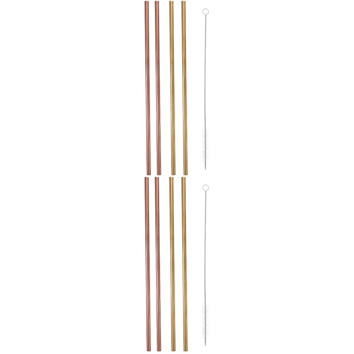 2 Sets Straw Drink Straws Tumbler Bubble Tea Drinking Cleaning Brush ...