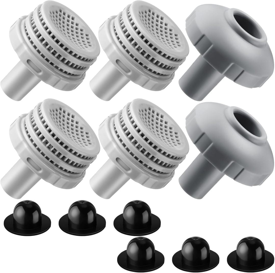 2 Sets Swimming Pool Water Jet Connectors Replacement Parts Kit Small ...