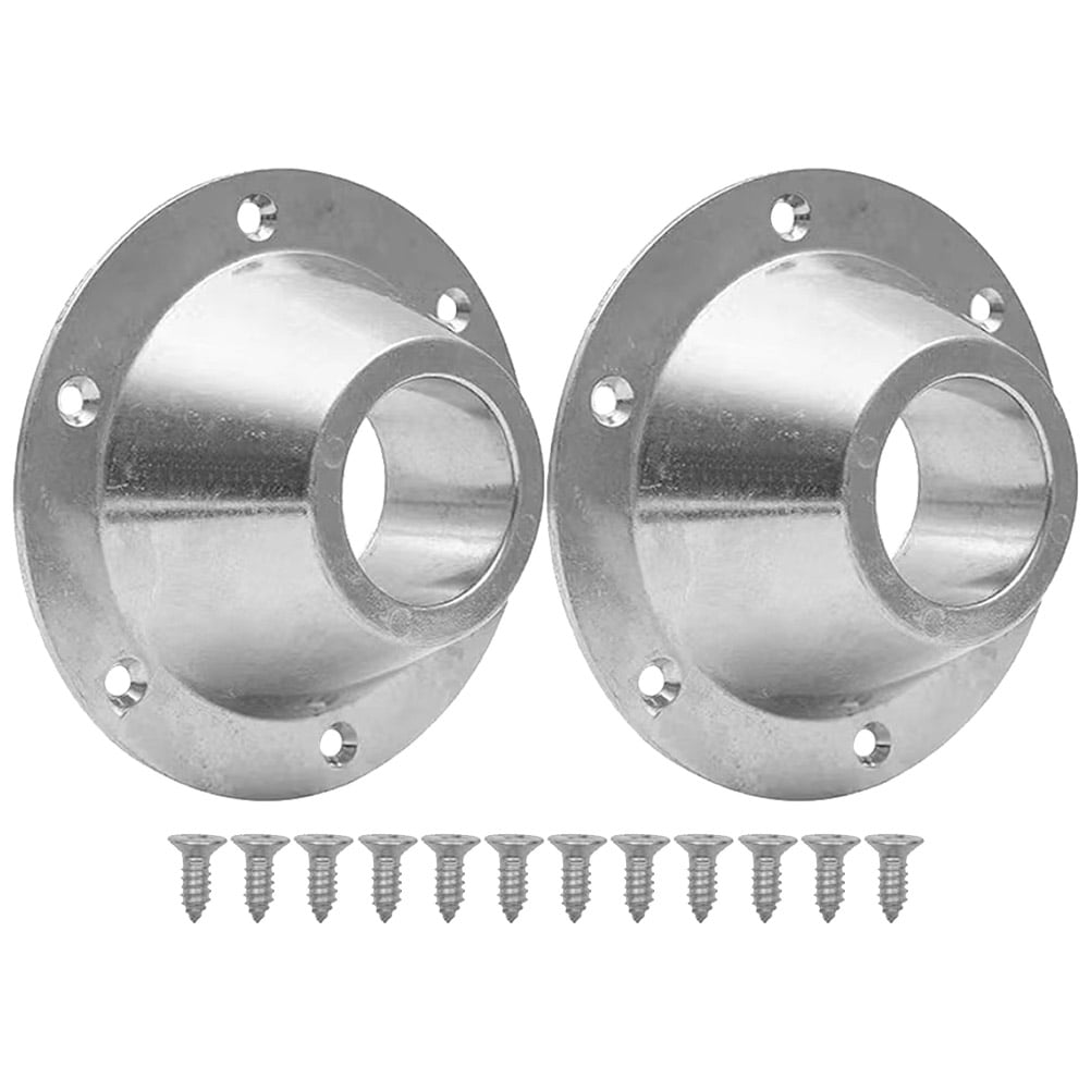 2 Sets Table Base Circular Bases Extender Collapsible Silver - Walmart.com