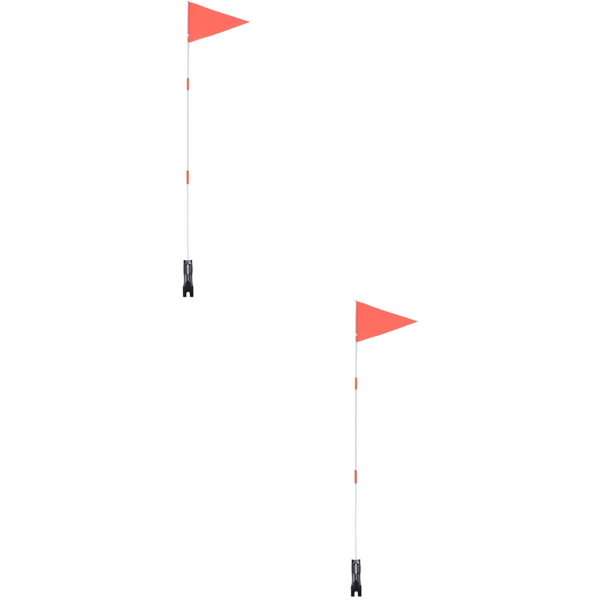 2 Sets Tail Flag Bikes Bike Supply Flag Holder Bicycles Safety Flag ...