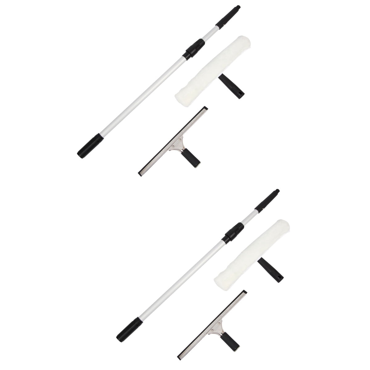 Eease 2-in-1 Window Squeegee with Extension Pole - Cleaning Tool ...