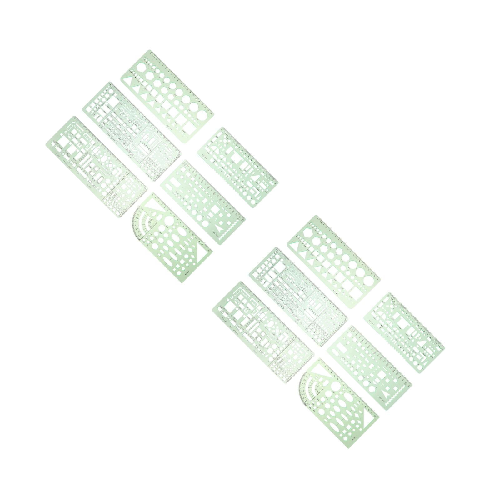 2 Sets Template Building Formwork Drawing Templates Architecture ...