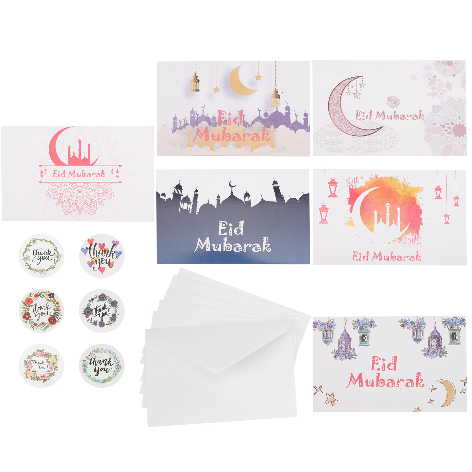 2 Sets The Gift Handwriting Message Blessing Cards Exquisite Festival ...