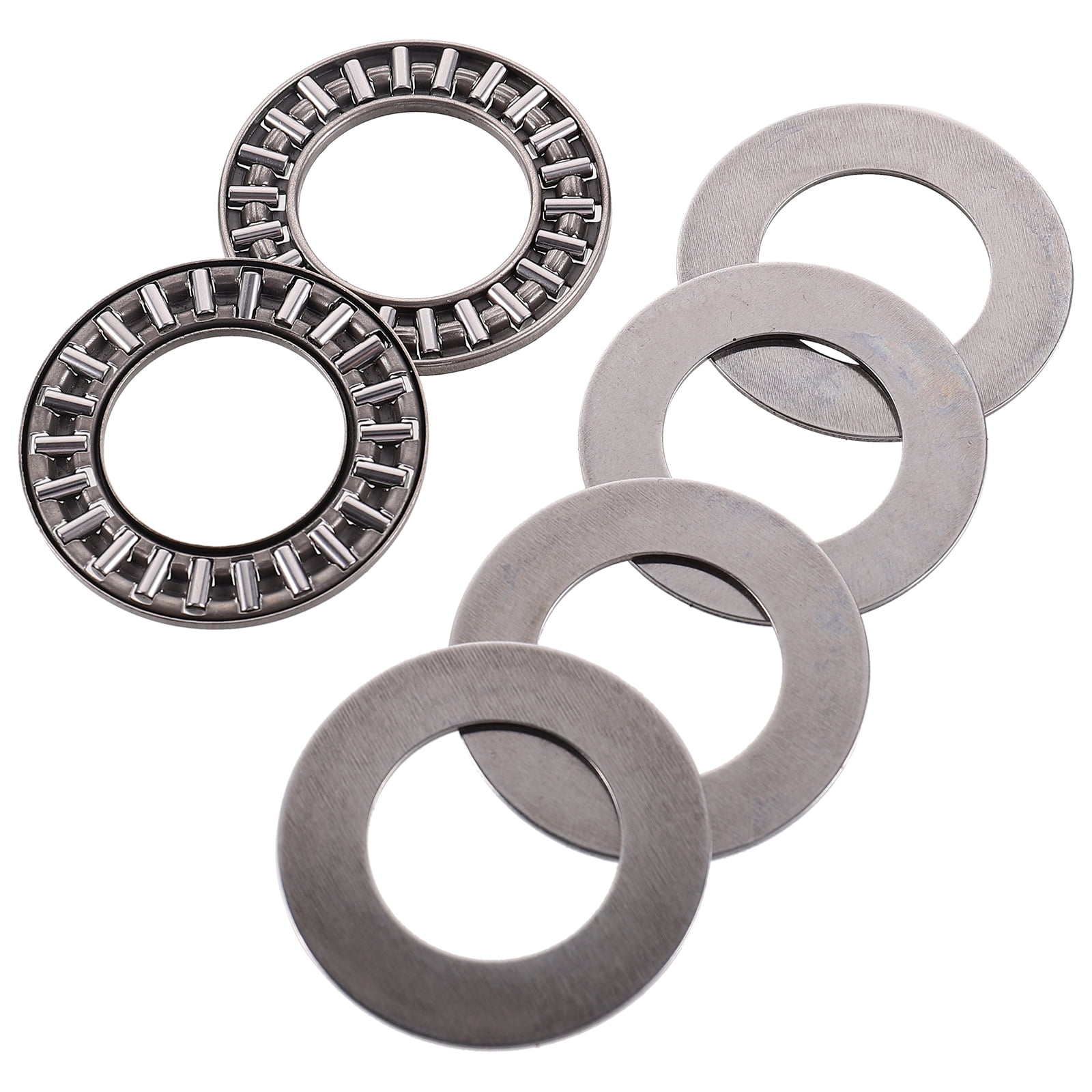 2 Sets Thrust Needle Roller Bearing 20mm 35mm 2mm Bearings Outer ...