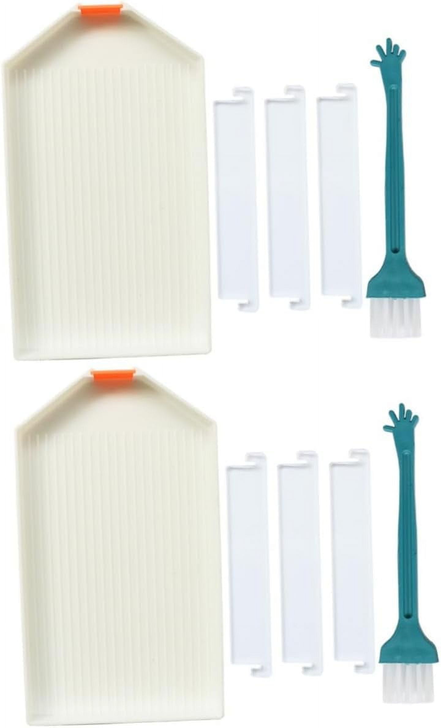 2 Sets Turning Disc Bead Sorting Case Diamond Art Tray Diamond Picture ...