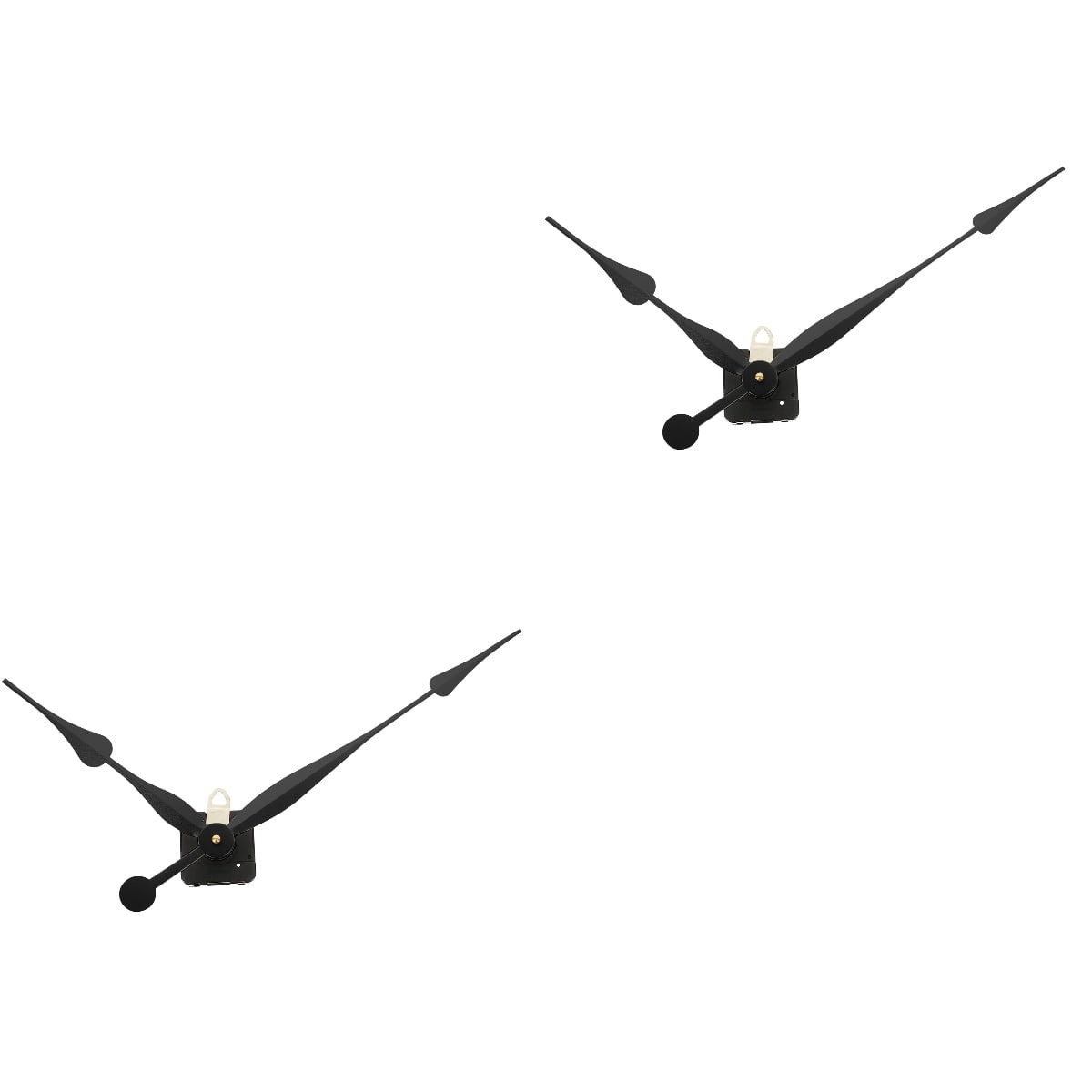 2 Sets Unique Wall Clock Movement Clockwork Mechanism Accessories Parts ...