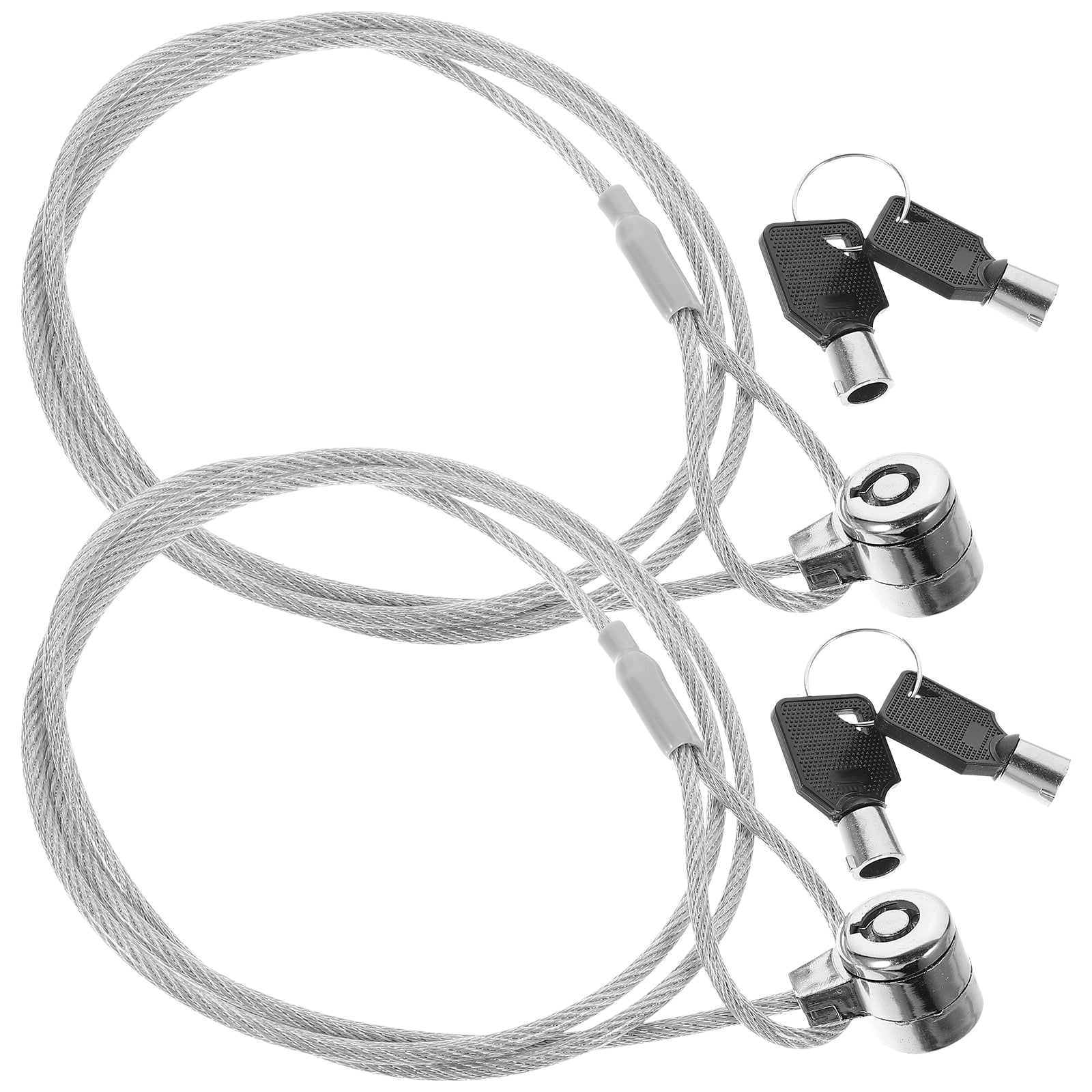 2 Sets Velvet Dividers Laptop Lock Keyed Cable Lock Office 120.00X2 ...