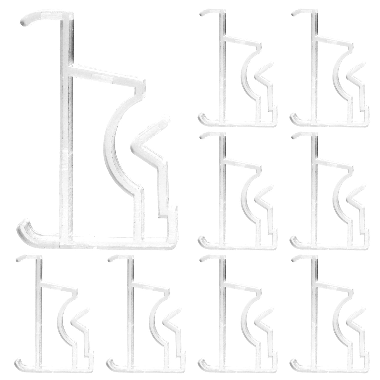2 Sets Venetian Blind Locating Clip Mini Accessories Clear Window Clips ...