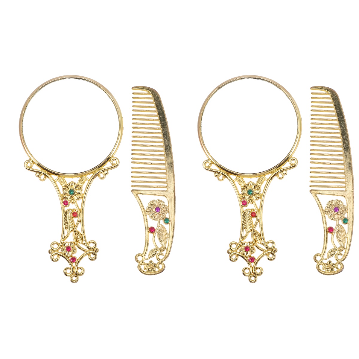 Vintage Mirror And Comb Set