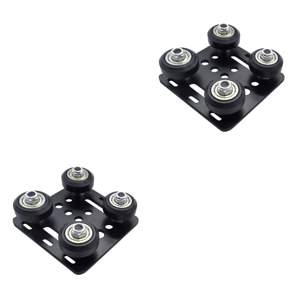 2 Sets Vslot Build Gantry Board Aluminum Profiles Wheels for 3D Printer ...