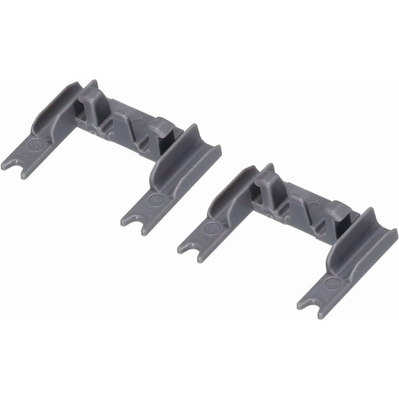 2 Sets W10250160 Dishwasher Rack Adjustment Arm Clamp Lock Replacement ...
