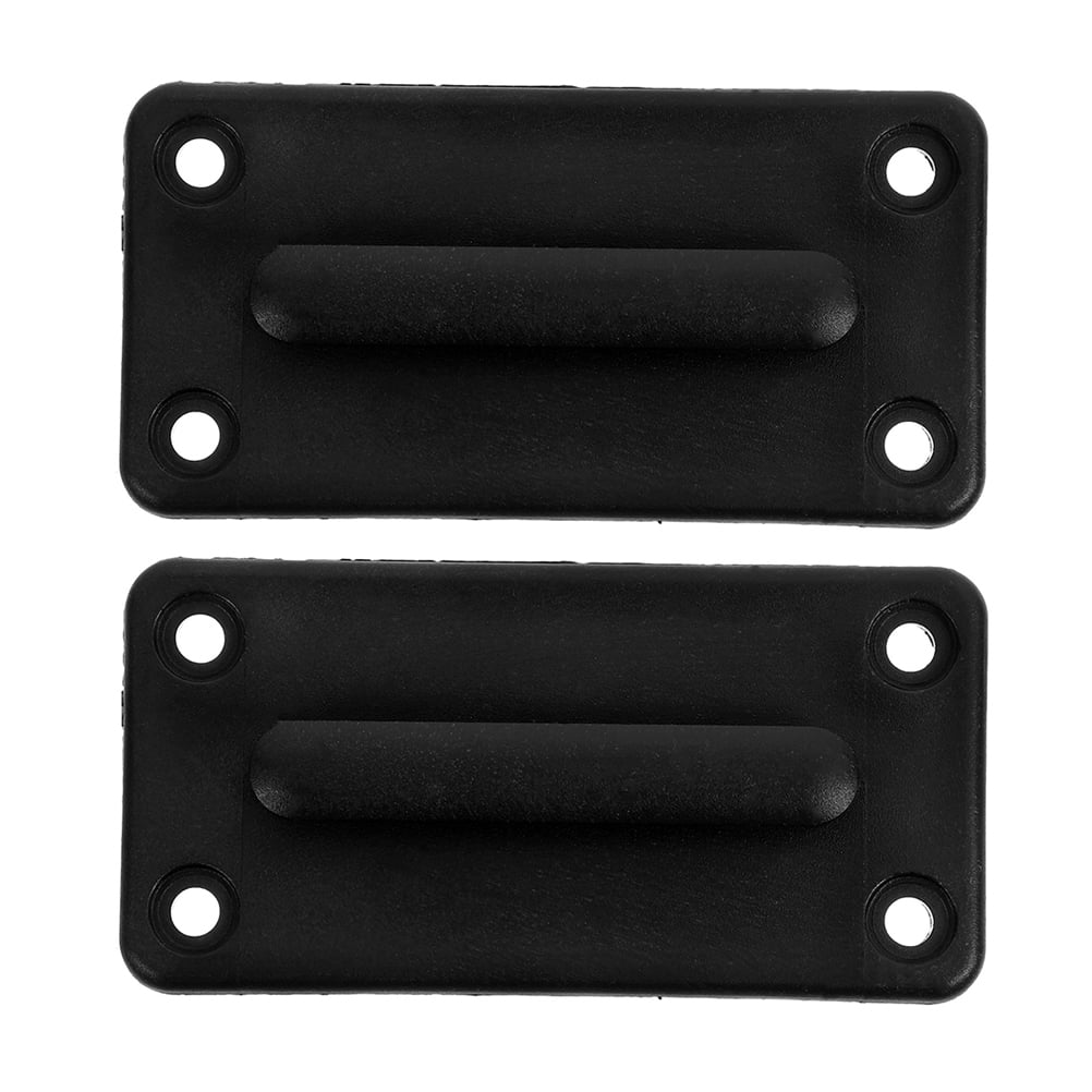 Raindrops Wall Mount Retractable Belt Barrier Slots, Black ABS Plastic ...