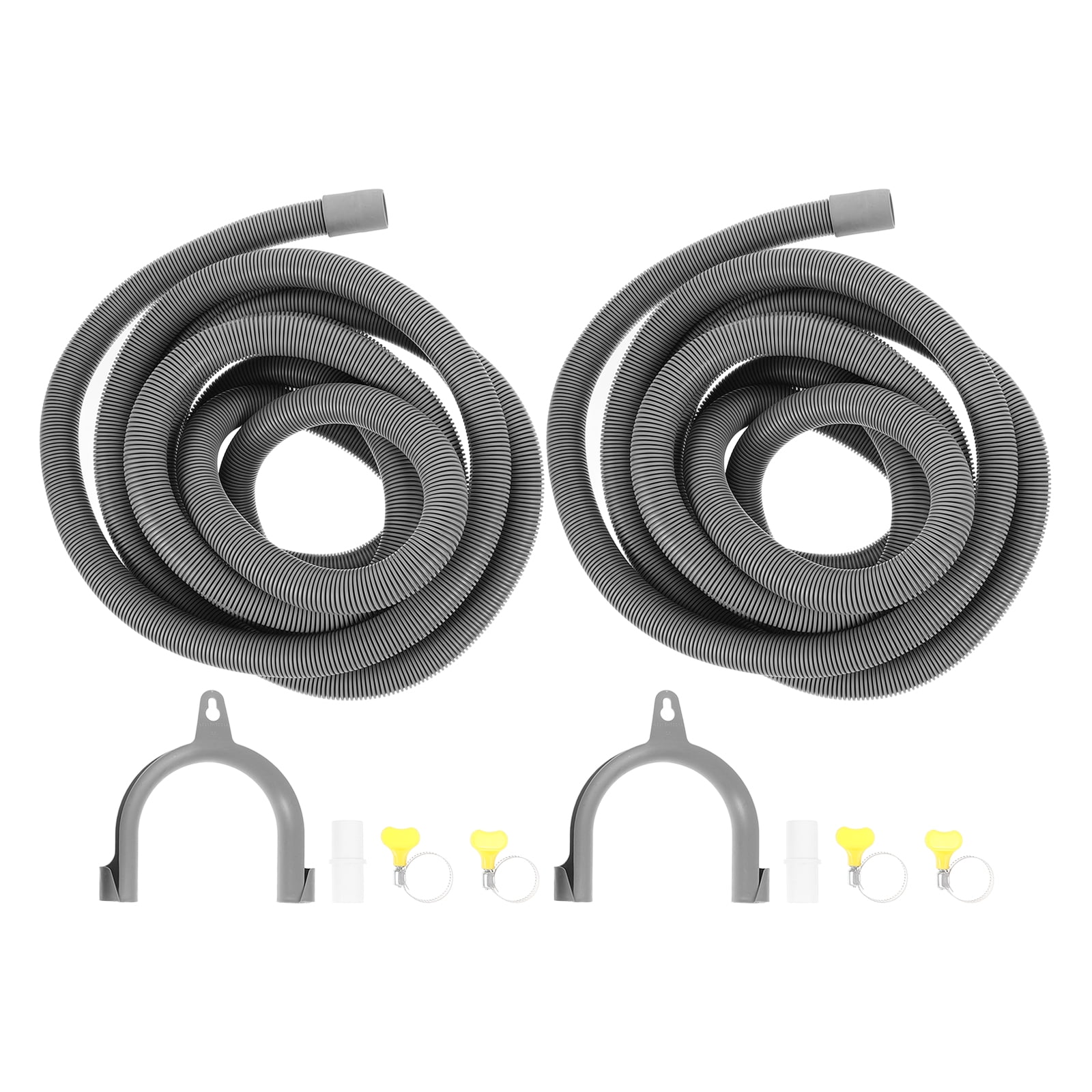 Worgeous Washer Hose Extension for Home Flexible EVA PE Material Grey ...