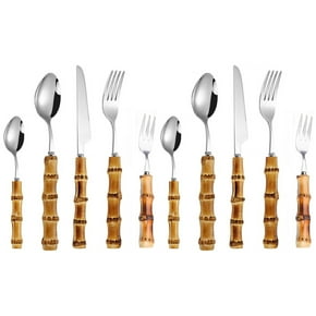 Bamboo Flatware Sets