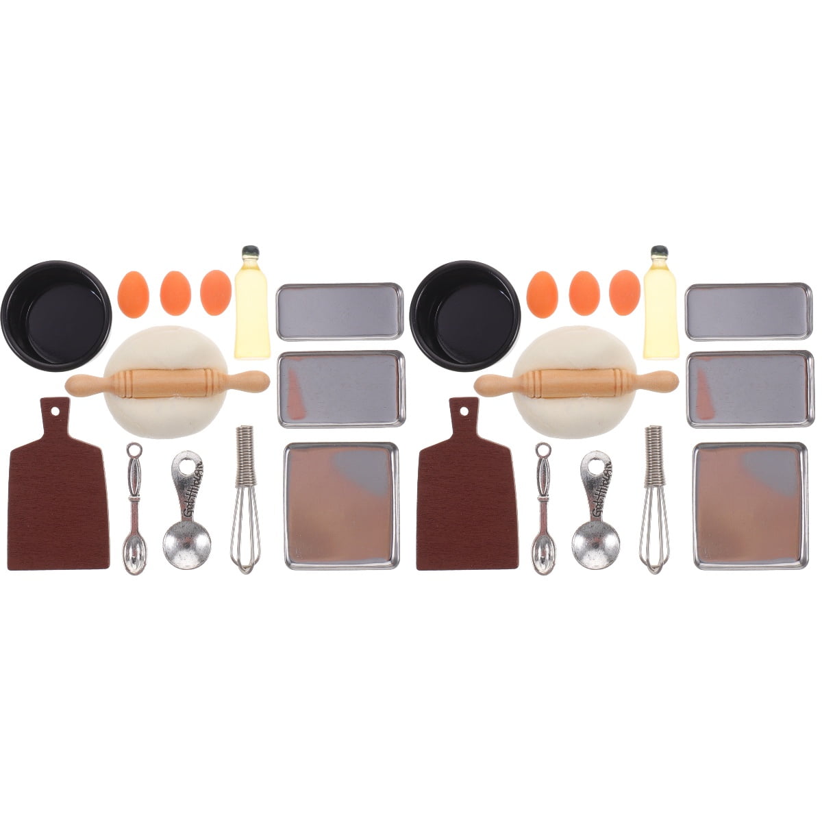 2 Sets Whisk Model Tools Kids Toys Tiny Baking Miniature Kitchen ...