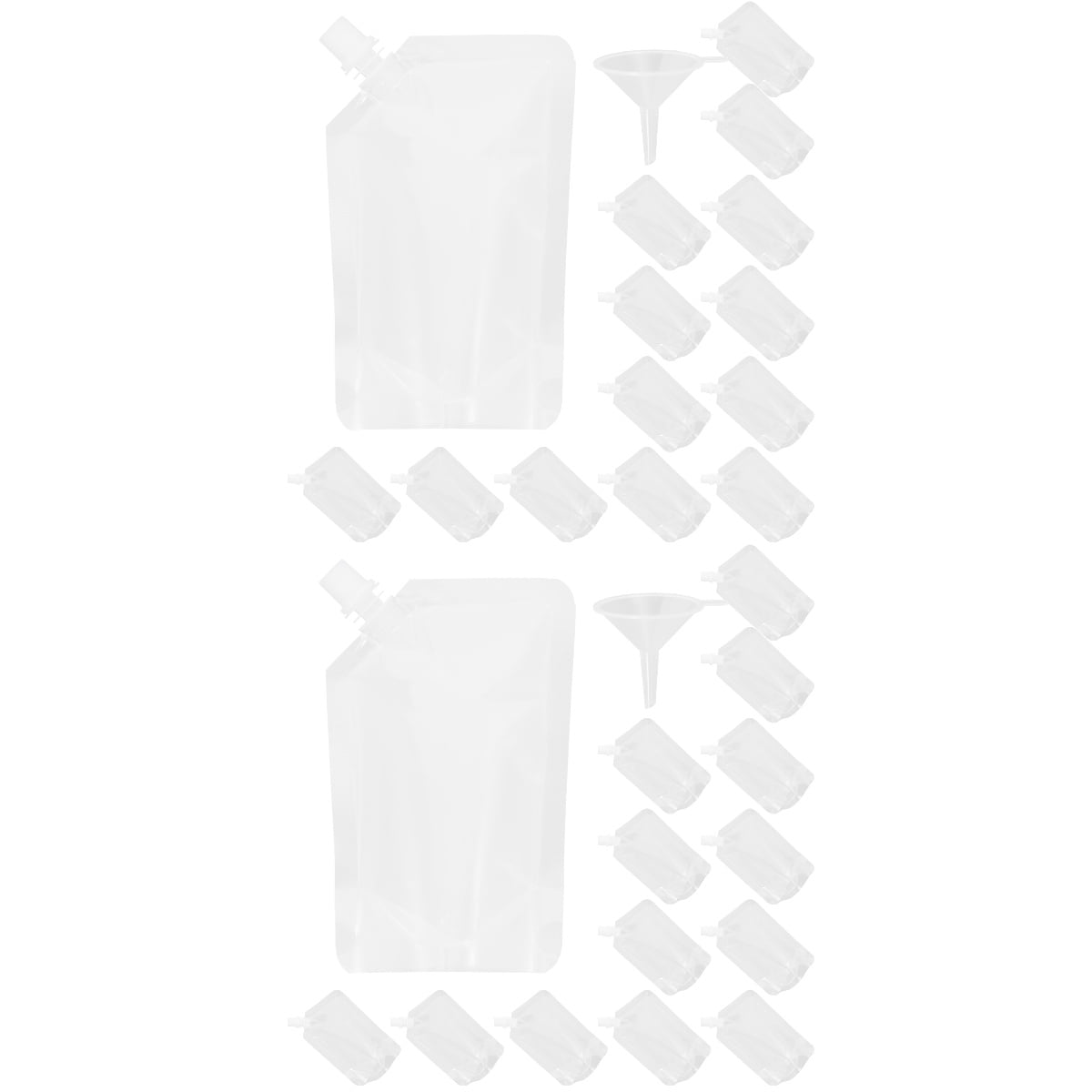 REOFLYUP PET PE Disposable Liquid Beverage Bags Portable Storage For ...