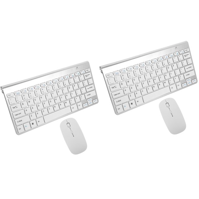2 Sets Wireless Keyboard Mouse Multimedia Keyboard PC Mouse - Walmart.com