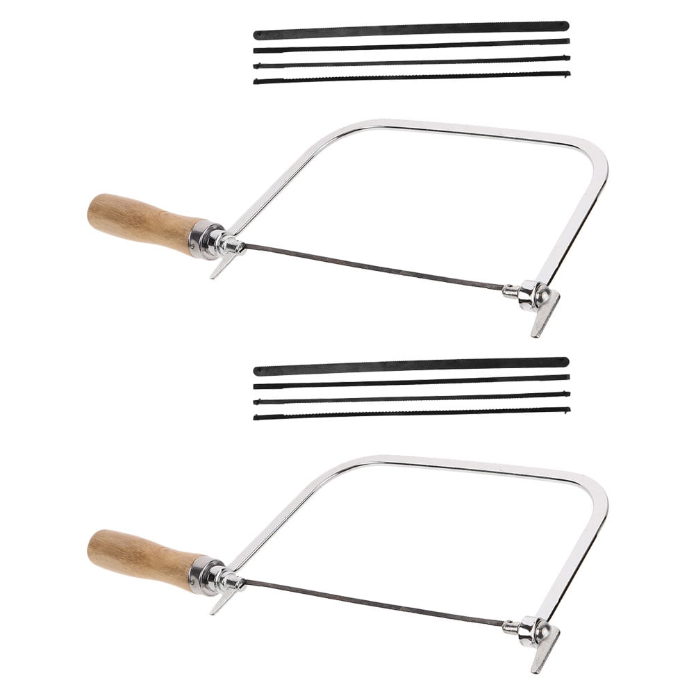 2 Sets Woodworking Raffia Saw Coping Saw Portable Fine Coping Saw ...