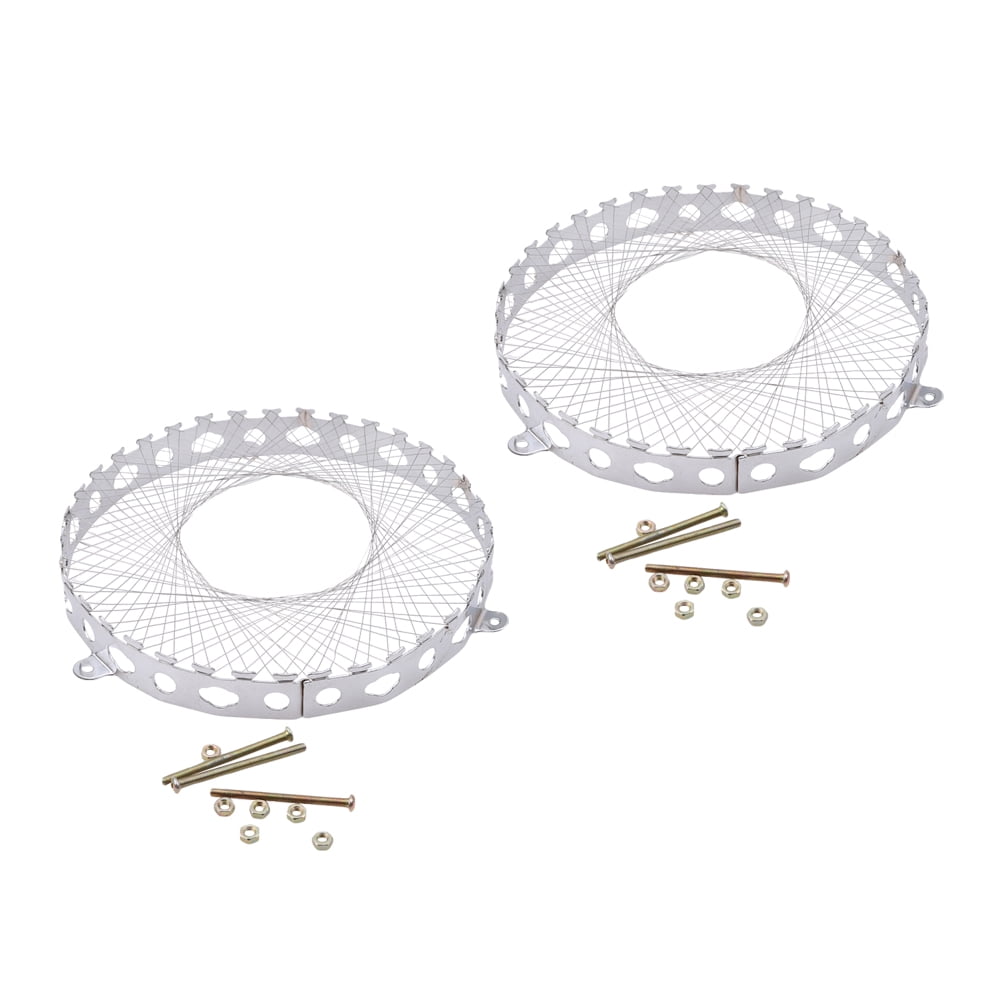 2 Sets Work on Pot Support Stove Wok Stand Stove Wok Rack Stove Ring ...