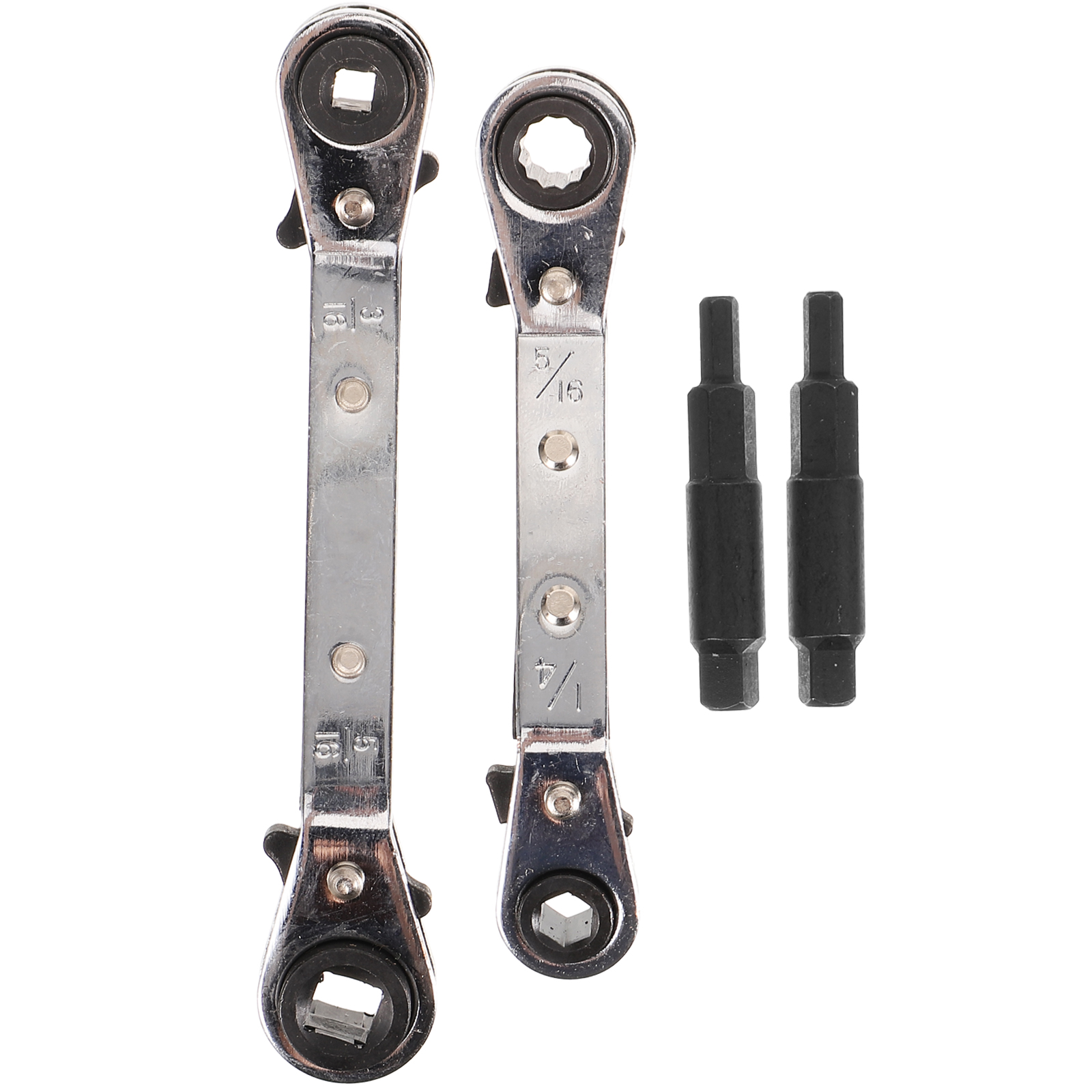 2 Sets Wrench Access Low Profile Ratchet Refrigeration Tools - Walmart.com