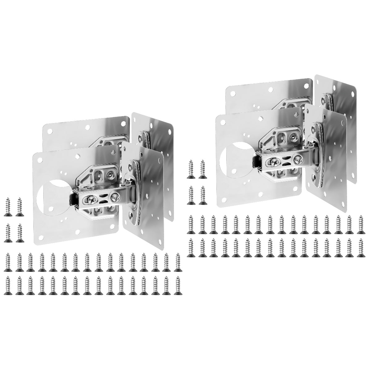 2 Sets Hinge Fixing Plate Mending Cabinet Hinges Repair Jig - Walmart.com