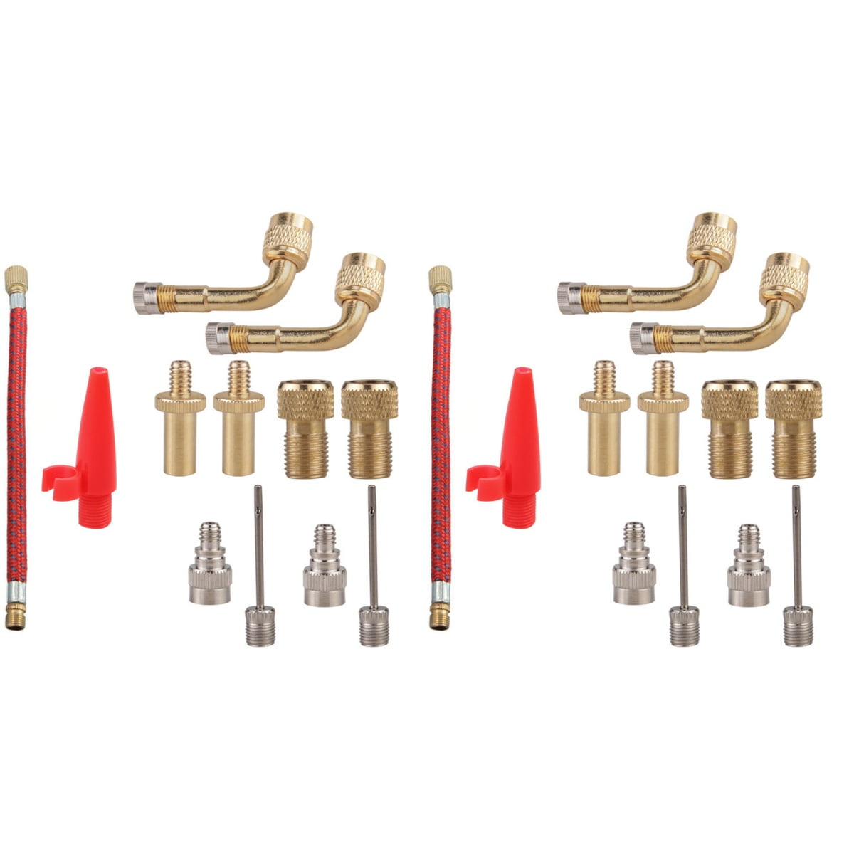 2 Sets of 12Pcs Tire Inflator Connector Car Air Input Connector ...