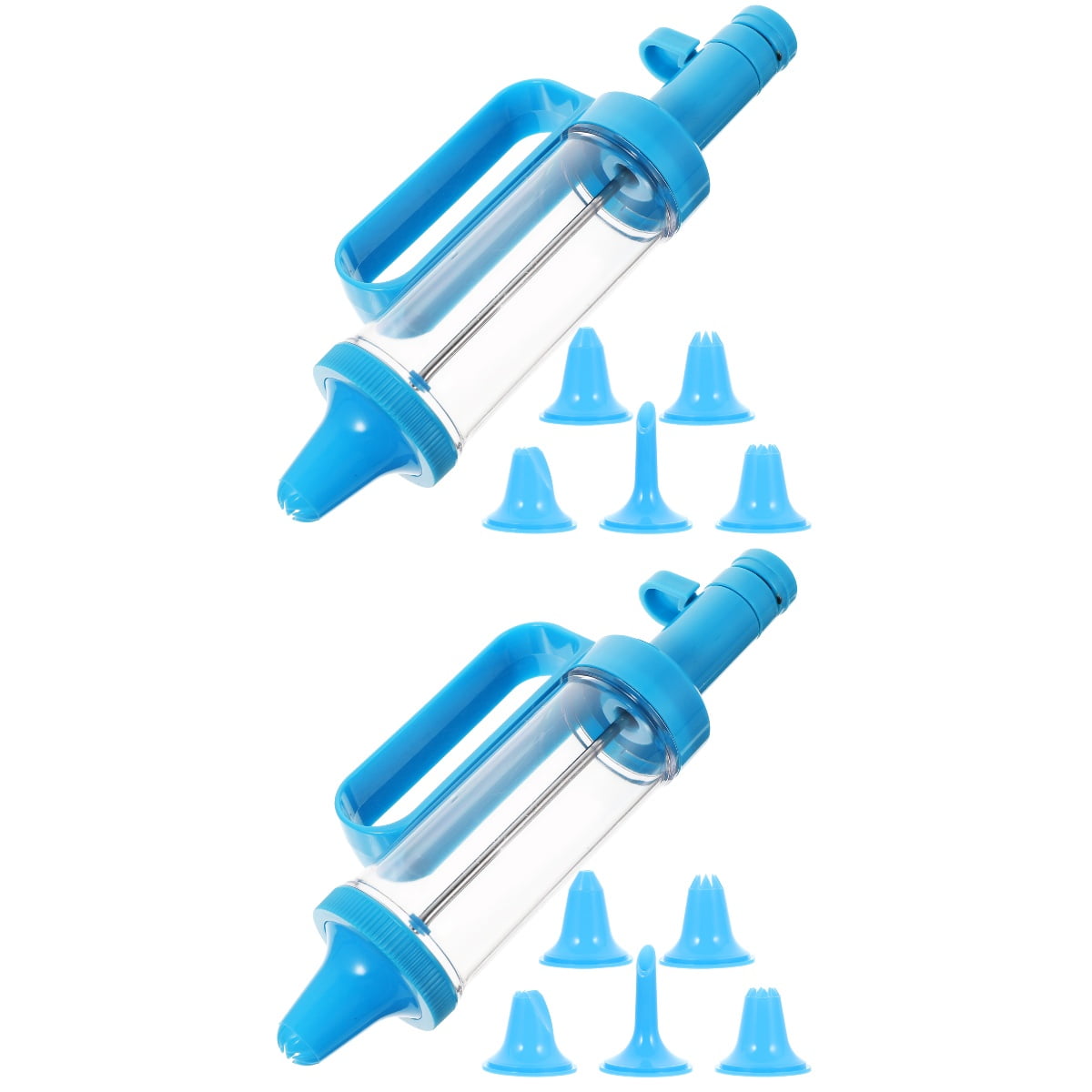 2 Sets of Cake Piping Tool Multi-function Cream Nozzle Cupcake Filling ...