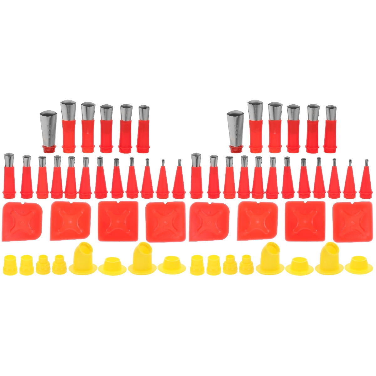 2 Sets of Caulking Nozzle Professional Caulking Nozzles Reusable ...