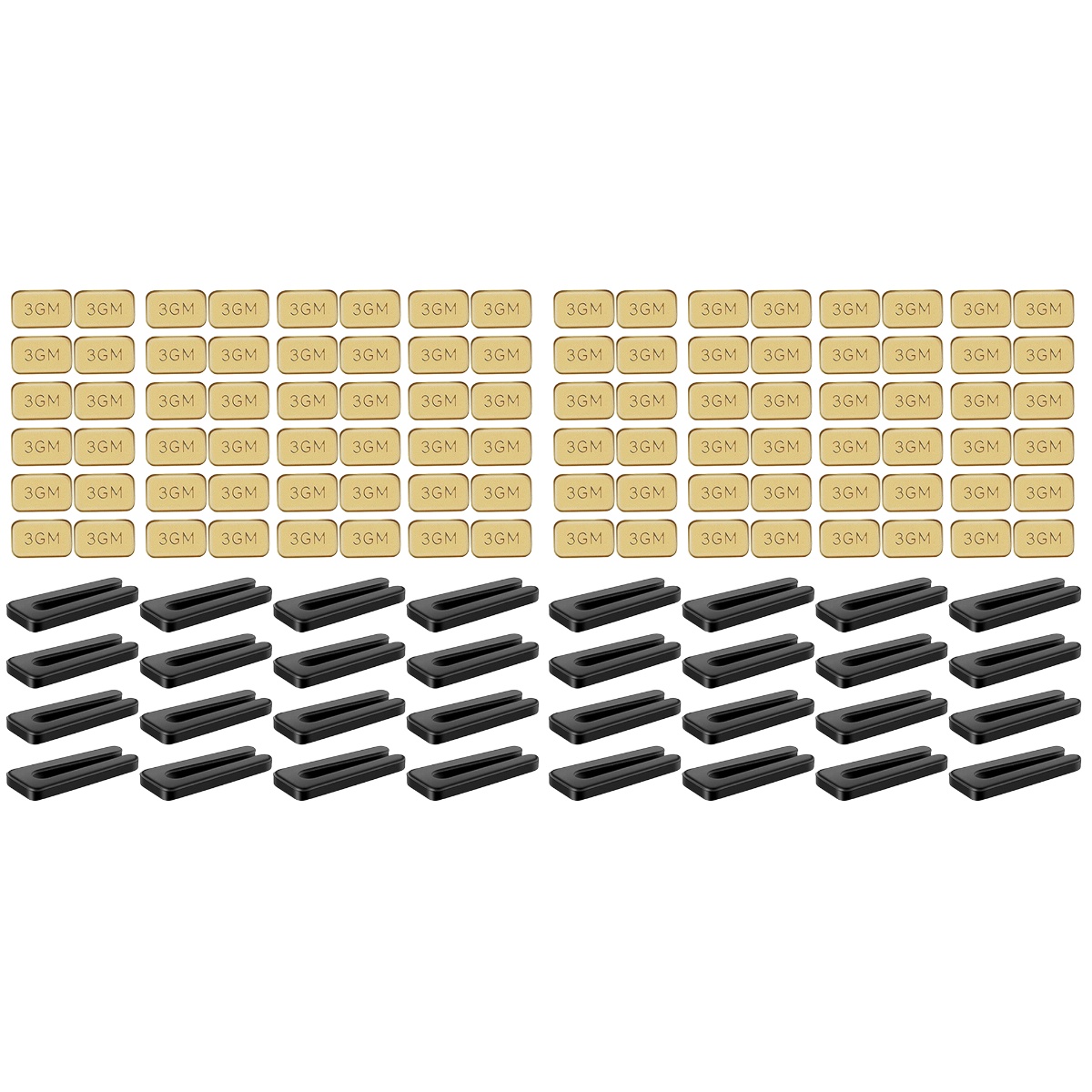 2 Sets of Fan Weight Balancing Kit Fan Balancing Clips Weight Set Fan ...