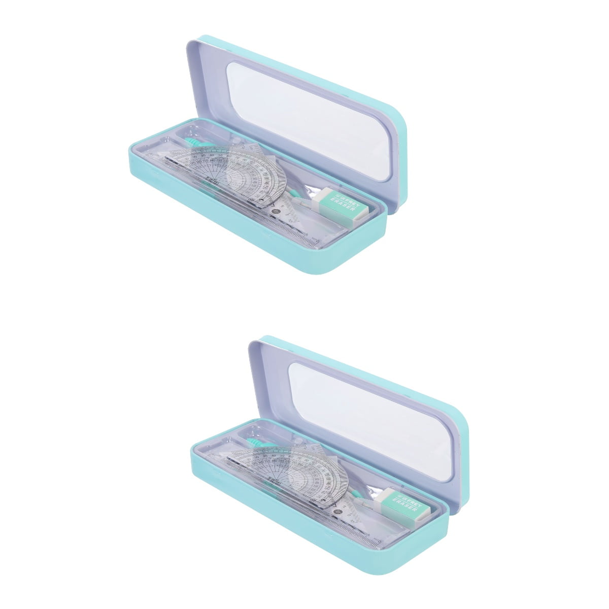 2 Sets of Geometry Drawing Tool Kit School Design Drawing Tools Math ...