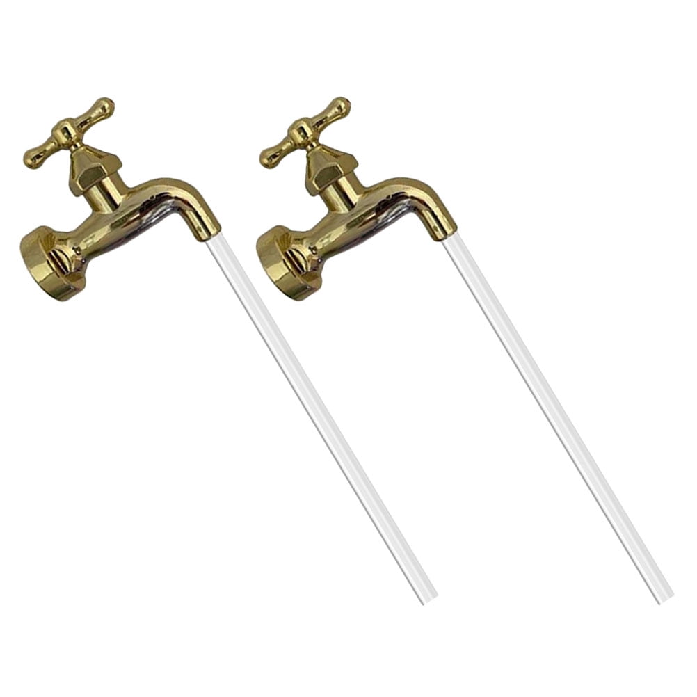 2 Sets of Invisible Flowing Spout Flow Device Ornaments for Pools Ponds ...