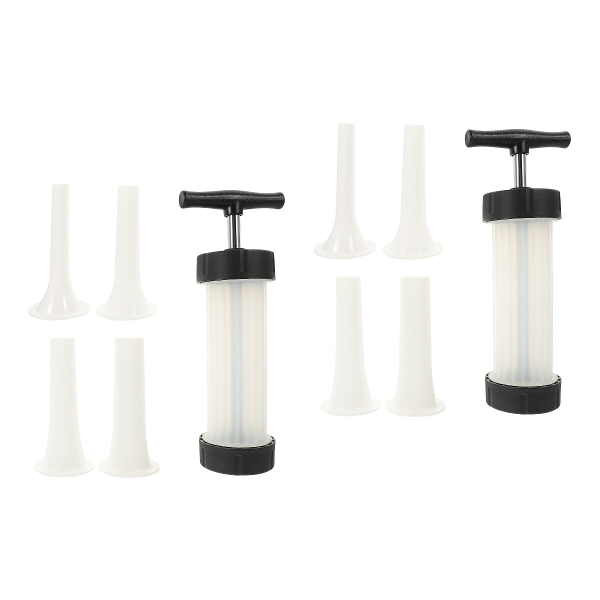 2 Sets of Kitchen Sausage Stuffer Sausage Funnel Tube Household Sausage ...