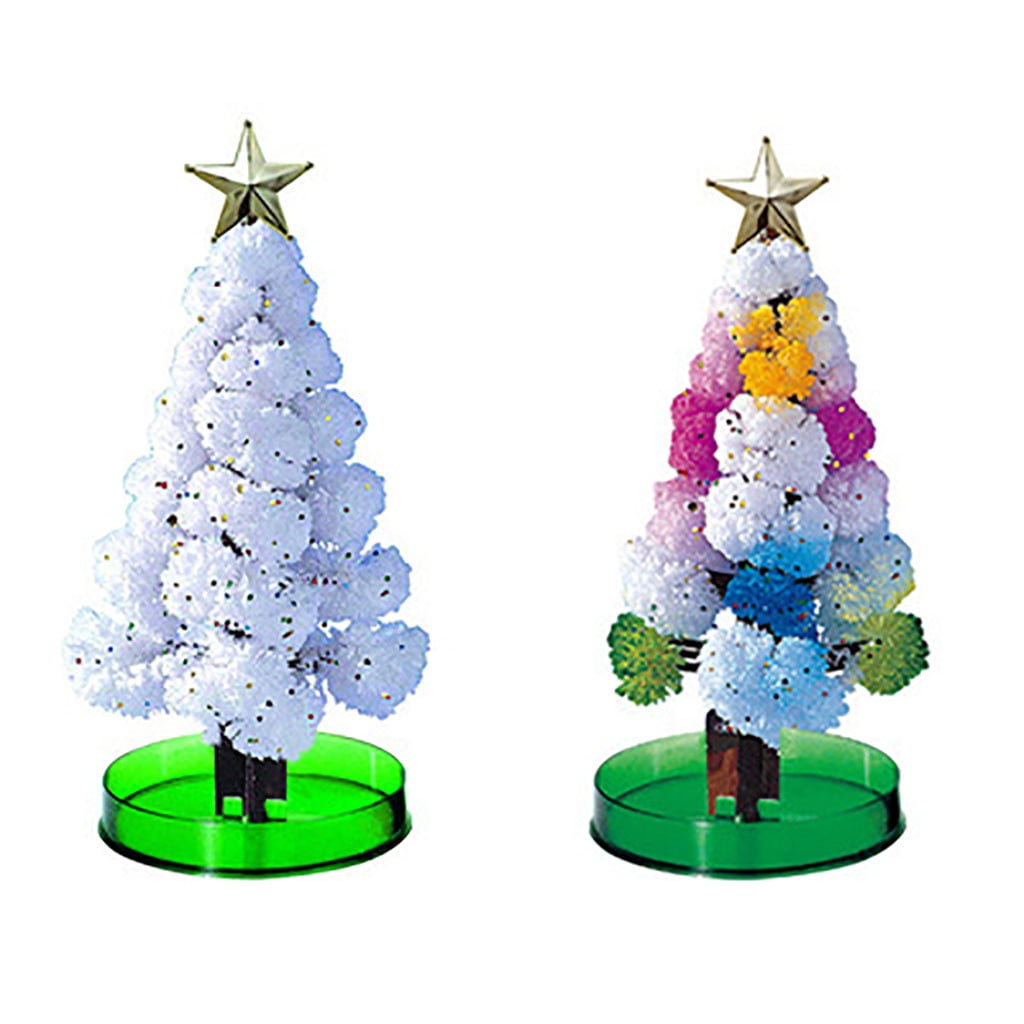 2 Sets of Magic Trees Desktop Dress up Growing Girls Novelty Toy Tree ...